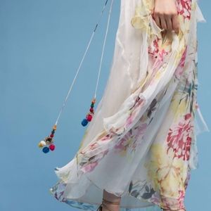 Love Sam | Dresses | Anthropologie Maris Floral Maxi Dress By Love Sam ...